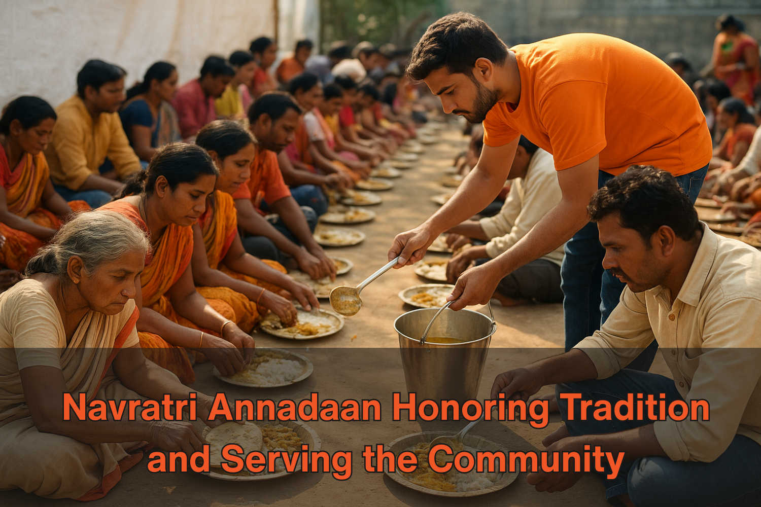 Navratri Annadaan Honoring Tradition and Serving the Community ...